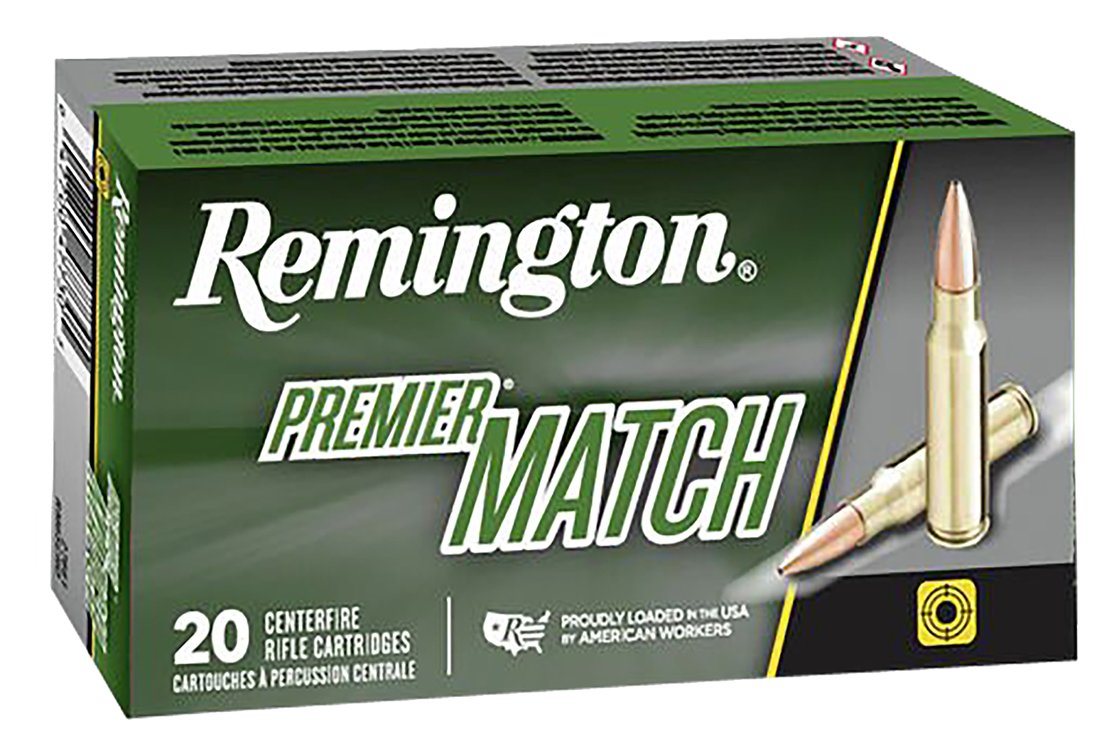 Remington Premier Match 6.8mm SPC 115 Grain Centerfire Rifle Ammo ...